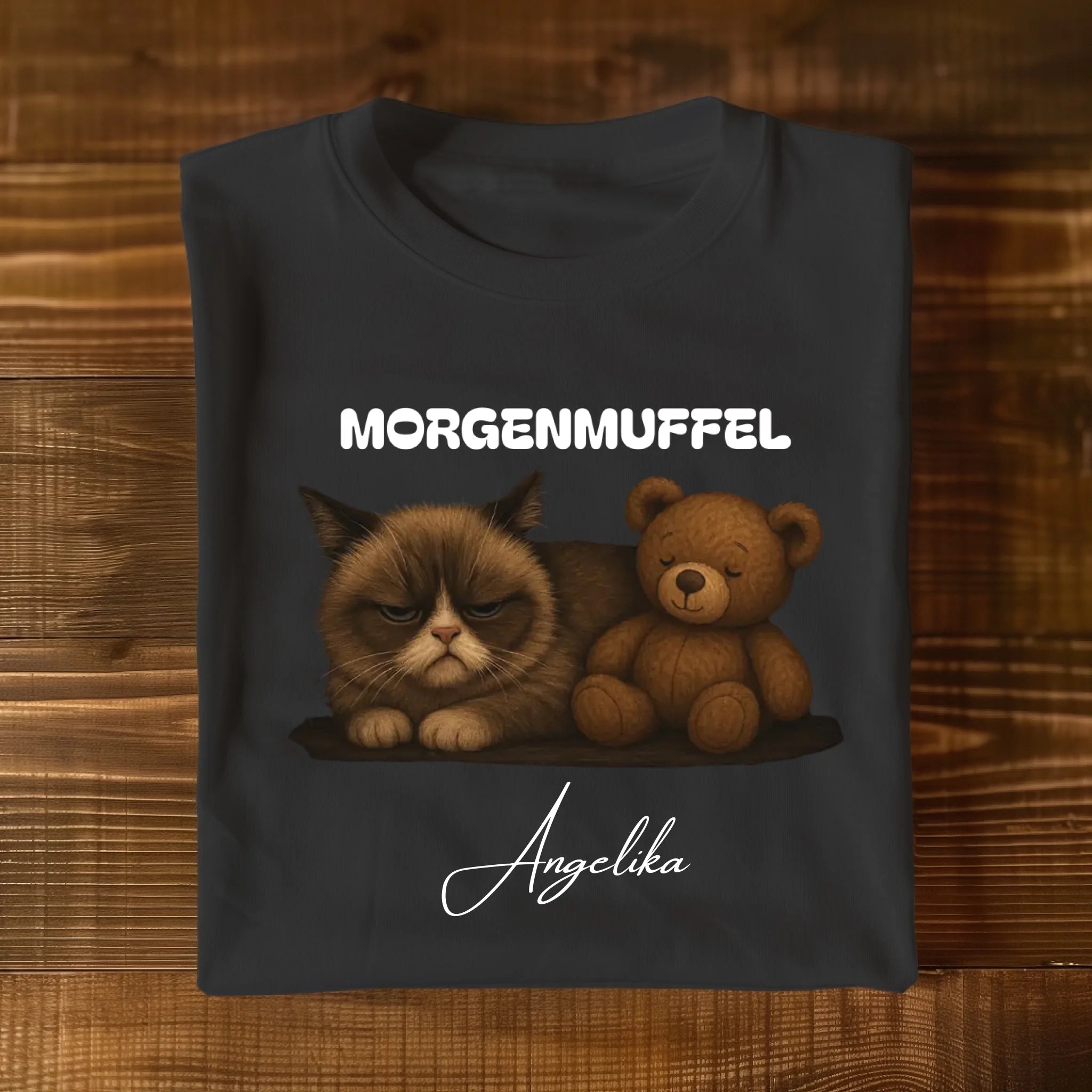 Morgenmuffel - Personalisierbares T-Shirt – MadeYou